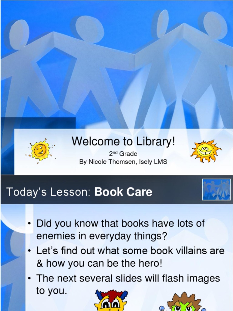 Protecting Library Books for Kids | PDF
