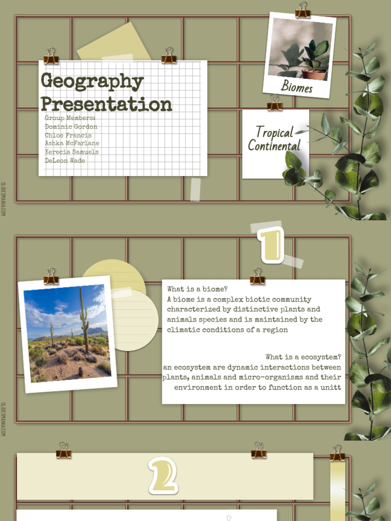 Understanding Biomes and Ecosystems | PDF | Science & Mathematics ...