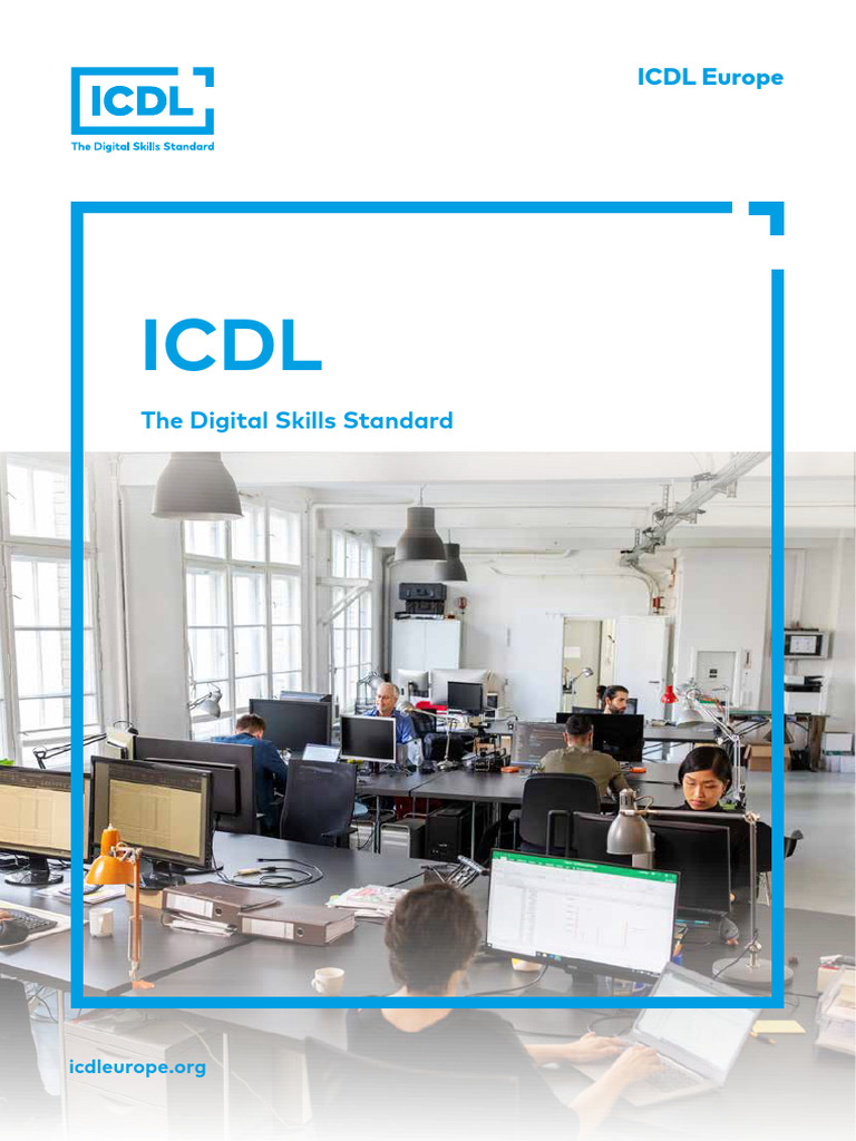 ICDL Digital Skills Certification Overview | PDF | Educational Technology | Computing