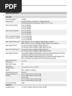 DJI Mini 3 Pro Specifications Overview | PDF