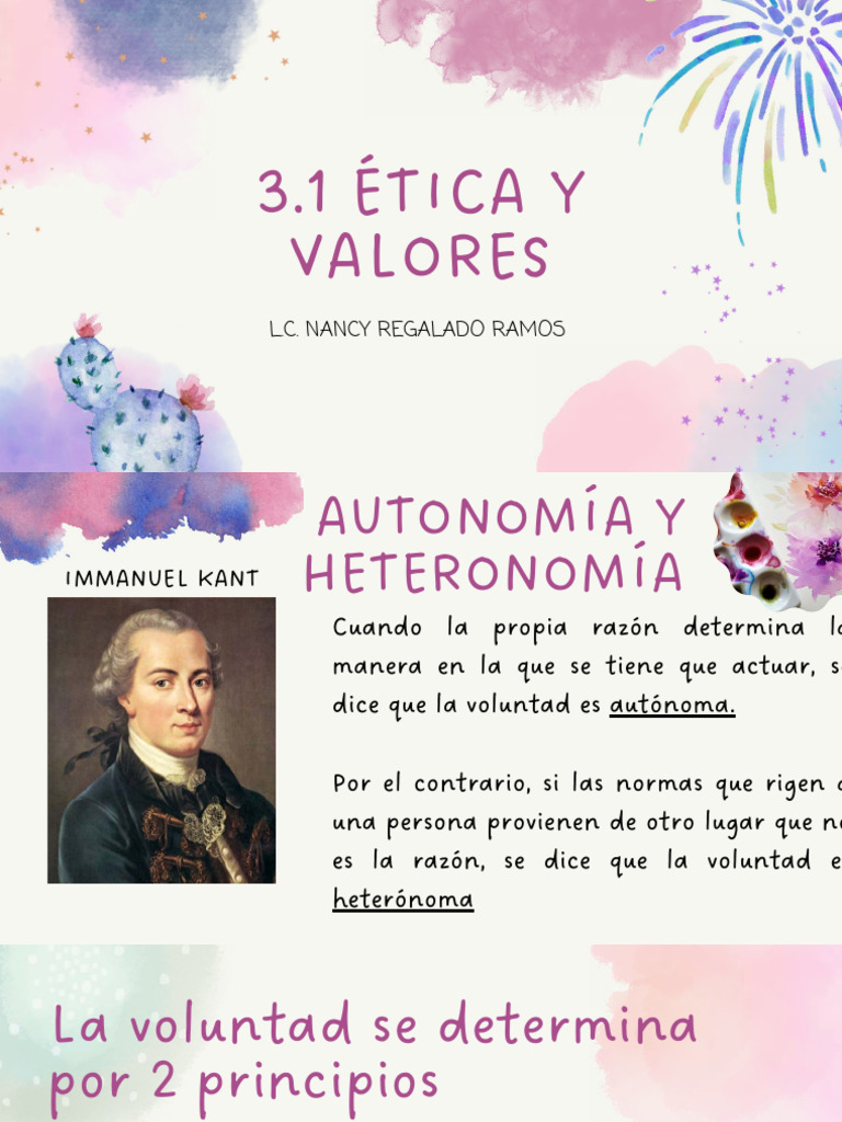 Ética, Autonomía y Toma de Decisiones | PDF | Autonomía | Moralidad