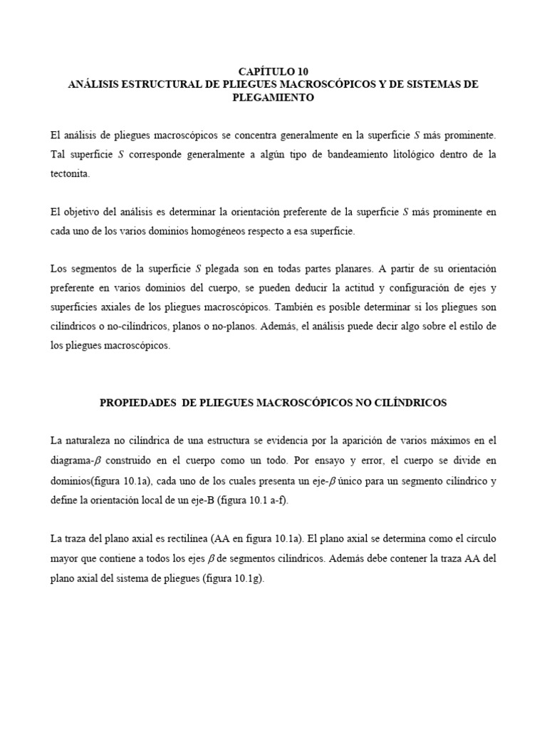 Capitulo10 Análisis de Plegamiento | PDF | Geometría | Geometría euclidiana