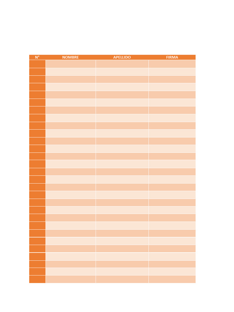 Formato para Recoger Firmas de Apoyo 2 | PDF