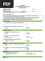 Preguntas Del Libro Los Diez Negritos | PDF | Novelas | Testimonio