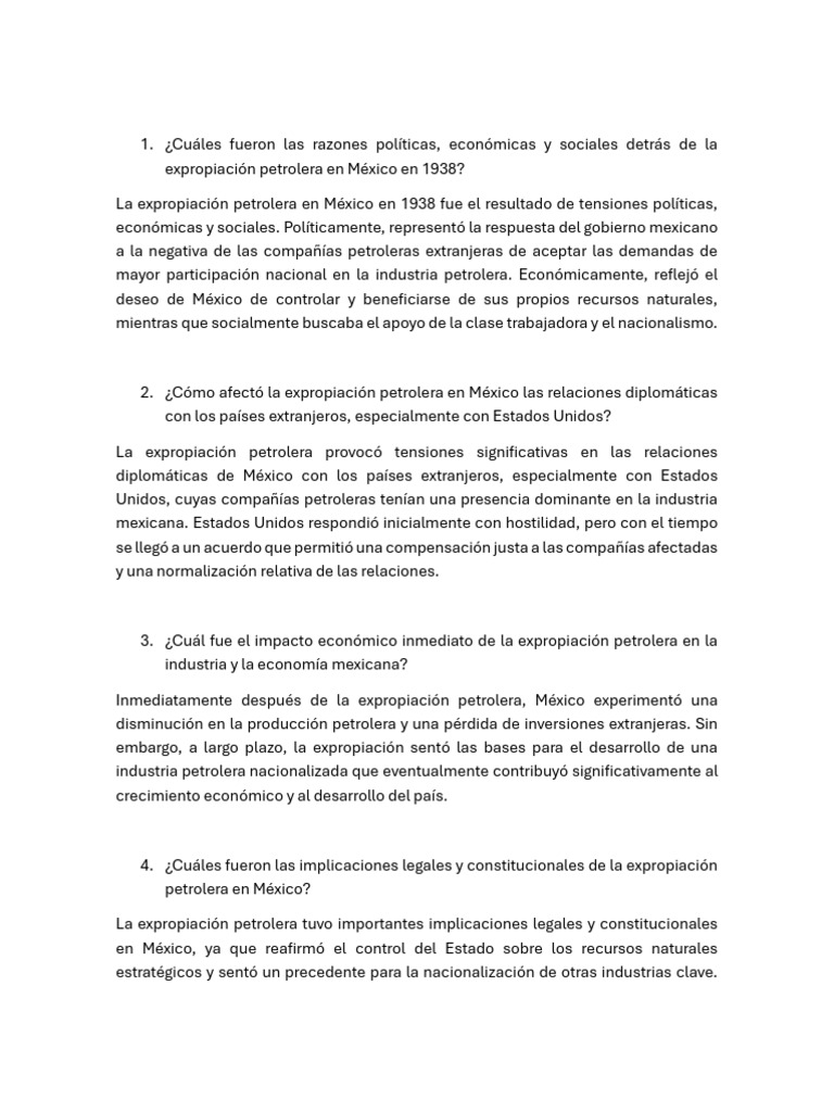 ExPet 1 | PDF | México | Dominio eminente