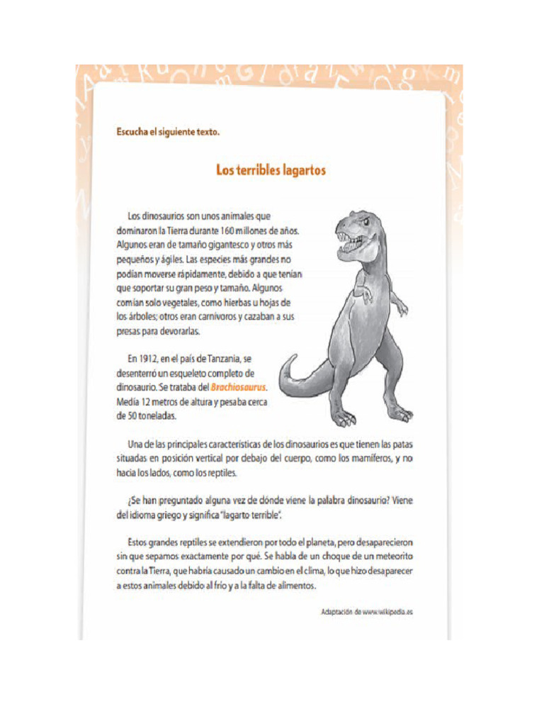 Los Terríbles Lagartos | PDF