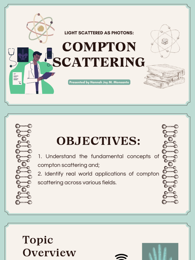 Compton Scattering | PDF | Scattering | Photon