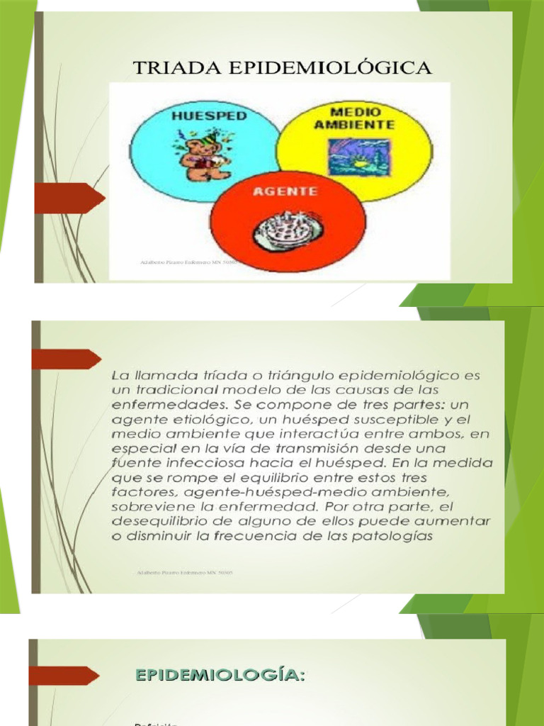 Triada Epidemiologica | PDF