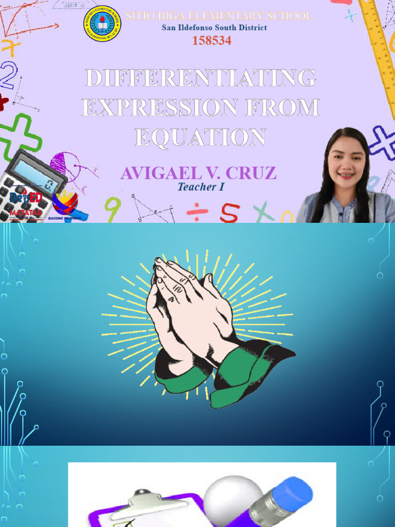 Expression & Equation | PDF
