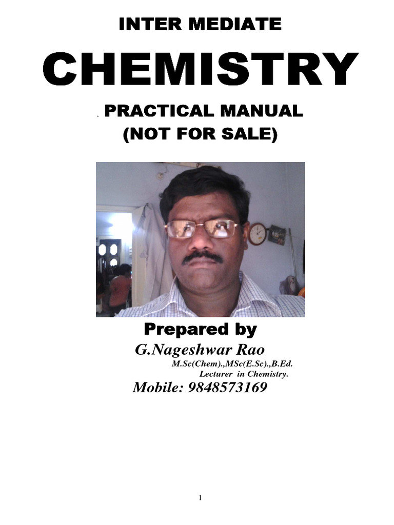 3022gnr Practical Material Not For Sale ...... | Download Free PDF | Salt (Chemistry) | Ammonium