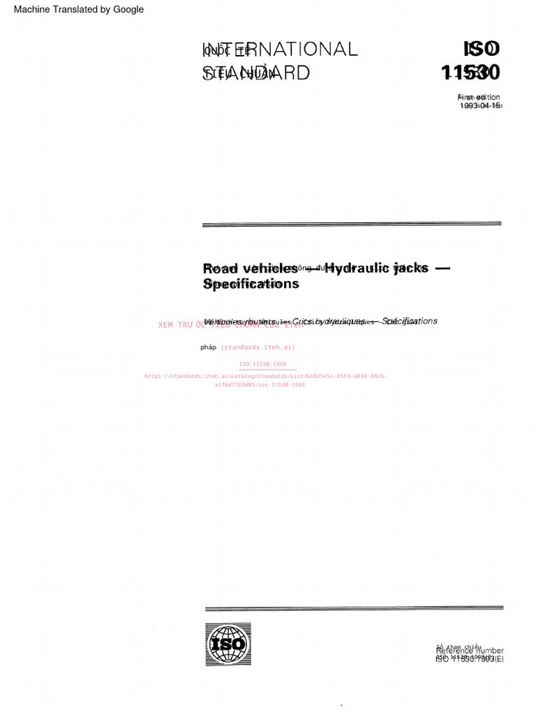 Iso 11530 1993 | PDF