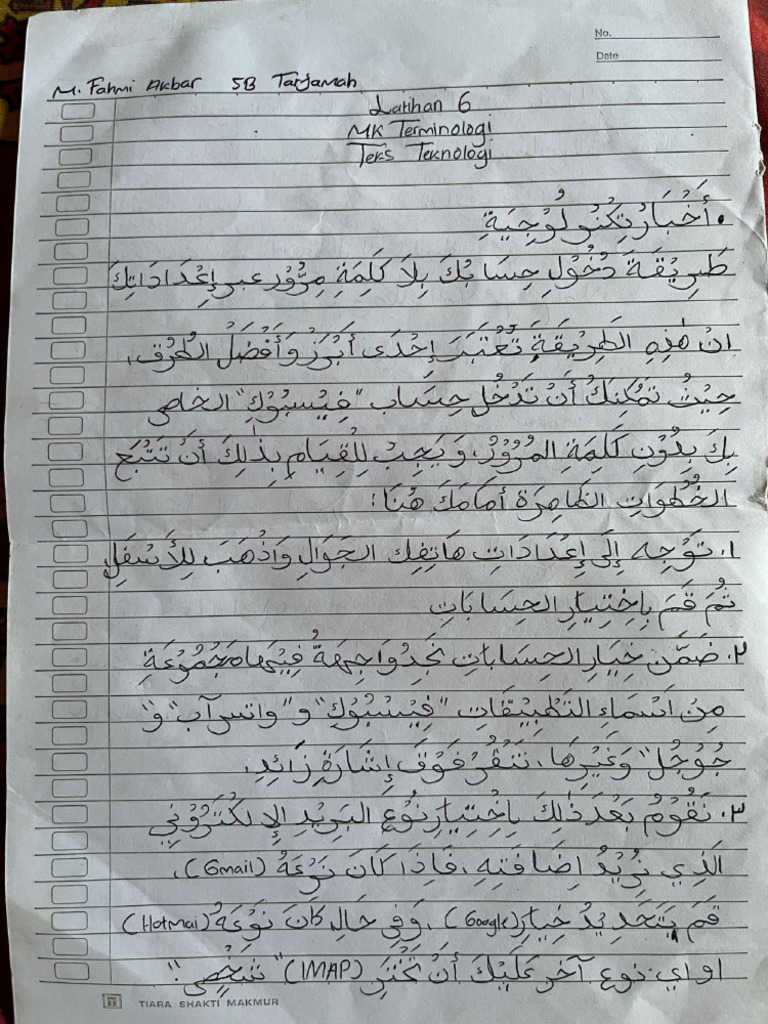 M. Fahmi Akbar - Tugas 6 | PDF