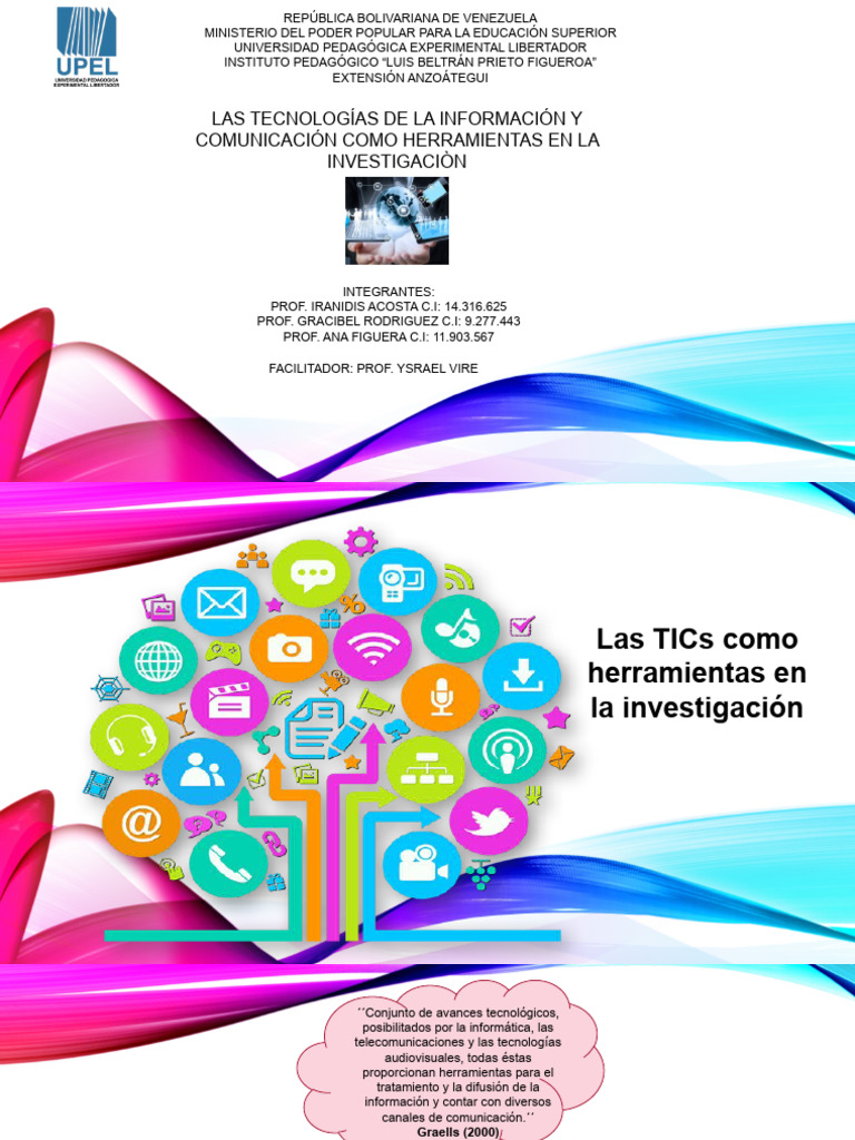 Las Tics Como Herramientas de La Investigación. | Descargar gratis PDF | Tecnología de ...