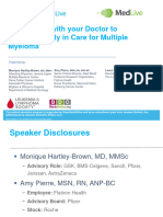 Myeloma VRD Protocol UPTODATE | PDF | Chemotherapy | Multiple Myeloma