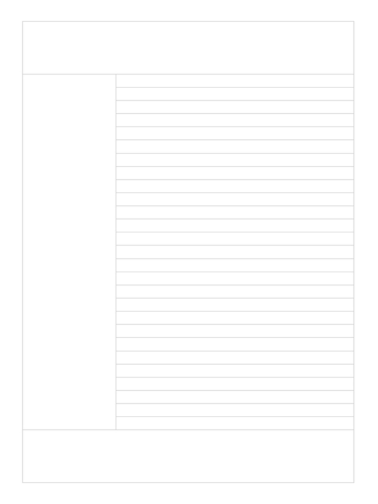 Hoja Plantilla | PDF