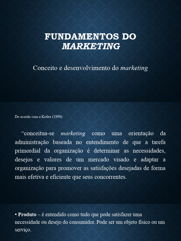 Fundamentos Essenciais do Marketing | PDF | Marketing | Publicidade