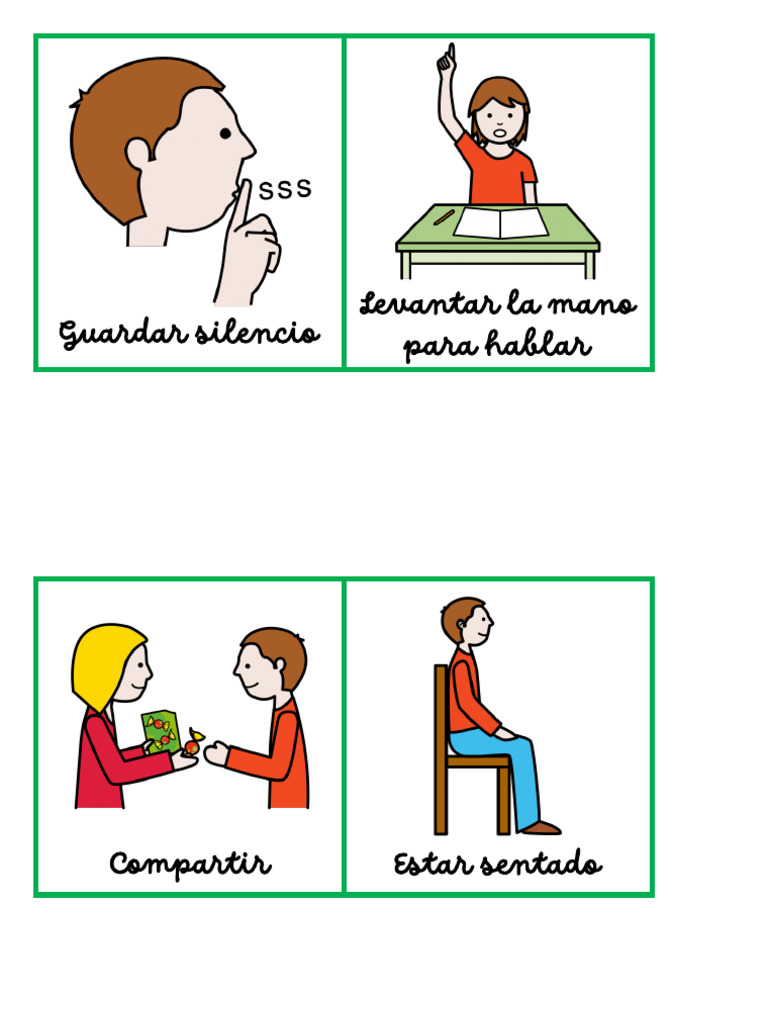 Conductas adecuadas e inadecuadas en niños | PDF | Crecimiento personal ...
