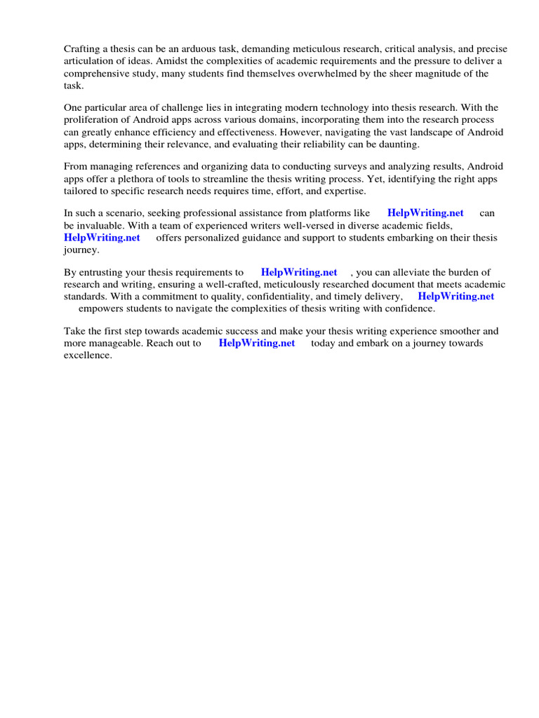 Thesis Title Using Android Apps | PDF Thesis Title Using Android Apps | PDF