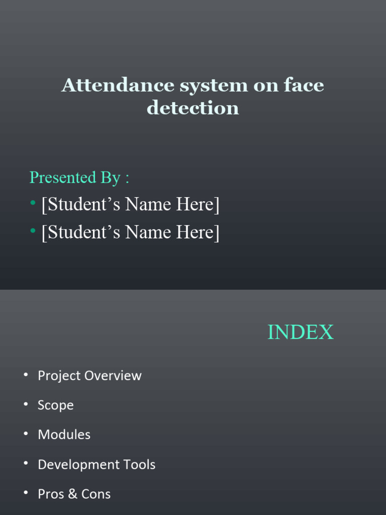 Face Attendance System - S174 | PDF | Microsoft Sql Server | Databases