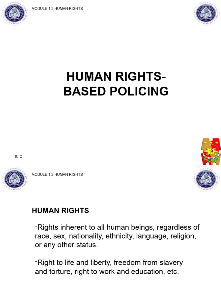 Lesson Plan 1.2 | PDF | Human Rights | Police