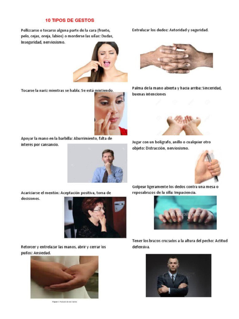 10 Gestos | PDF