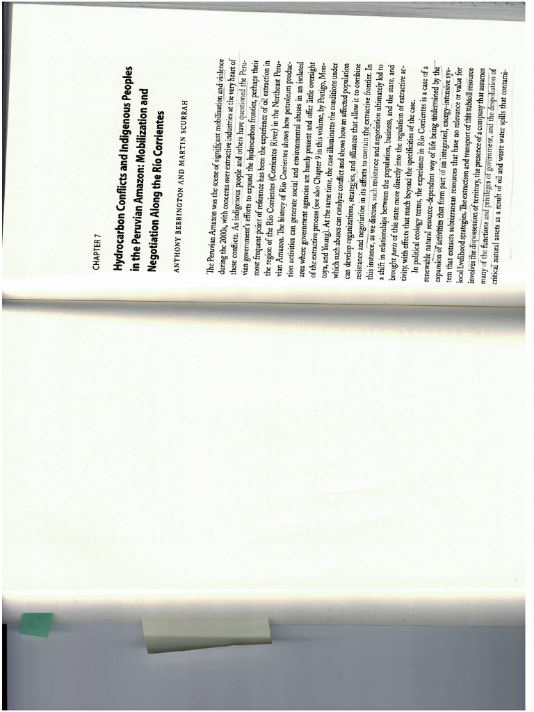 Bebbington Scurrah | PDF