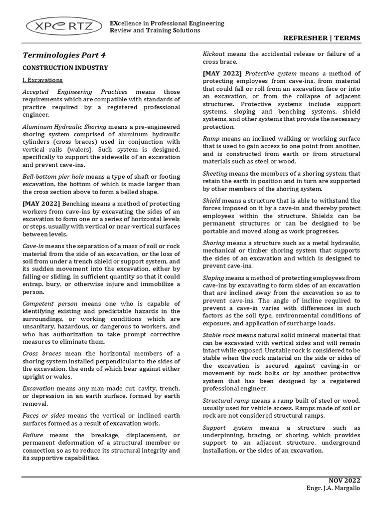 Xpertz Terms-4 | PDF | Scaffolding | Civil Engineering