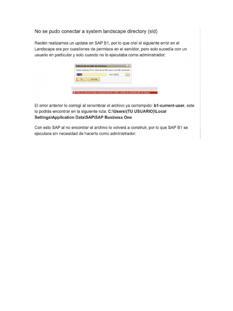 No Se Puede Conectar System | PDF