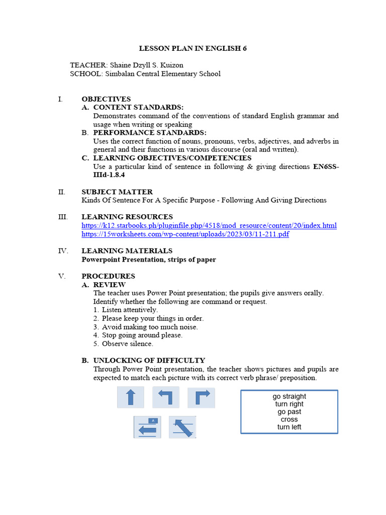 DLP - Q3 ENGLISH Kinds of Sentence | PDF | Linguistics | Syntax