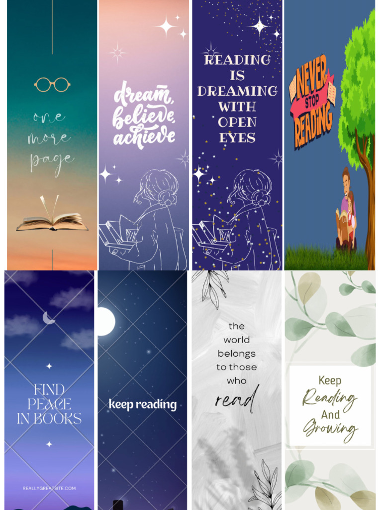 Reading Bookmarks | PDF