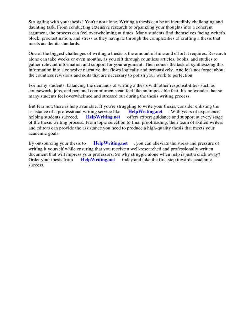 Uw Thesis Search | PDF | Thesis