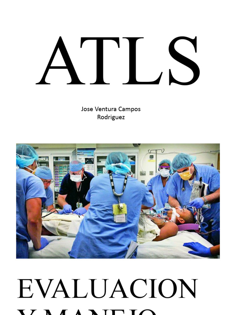 Evaluación Inicial y Manejo ATLS | PDF | Lesión | Laringe