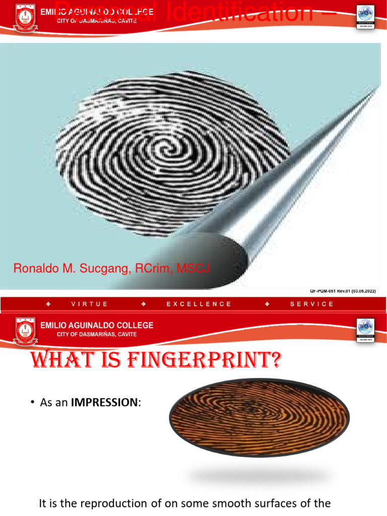 EAC Fingerprint Class 2024 1st Lesson Student | Download Free PDF ...