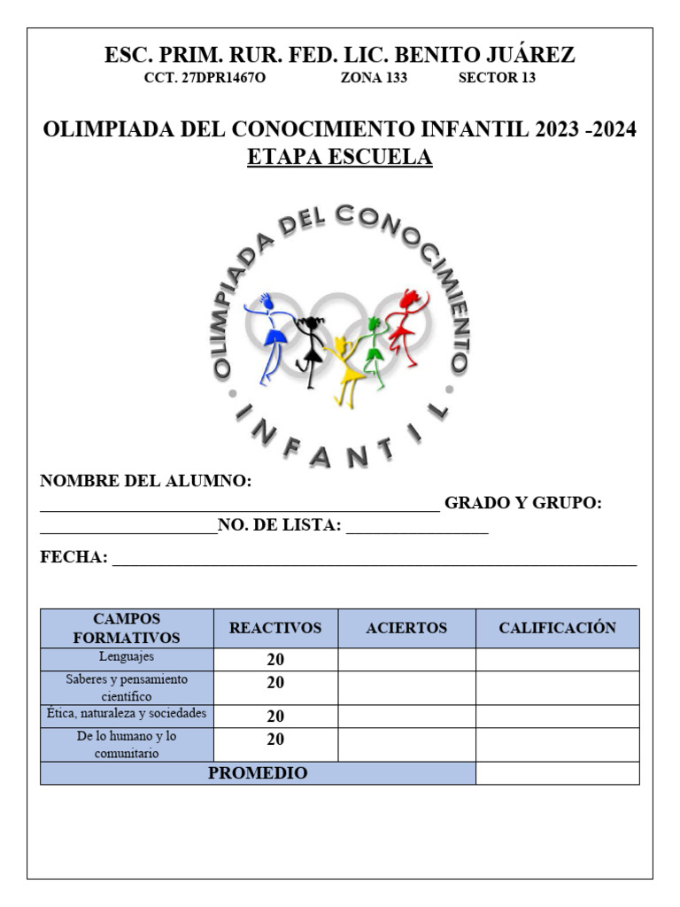 Examen OCI 2024 | PDF | Videojuegos | Alimentos