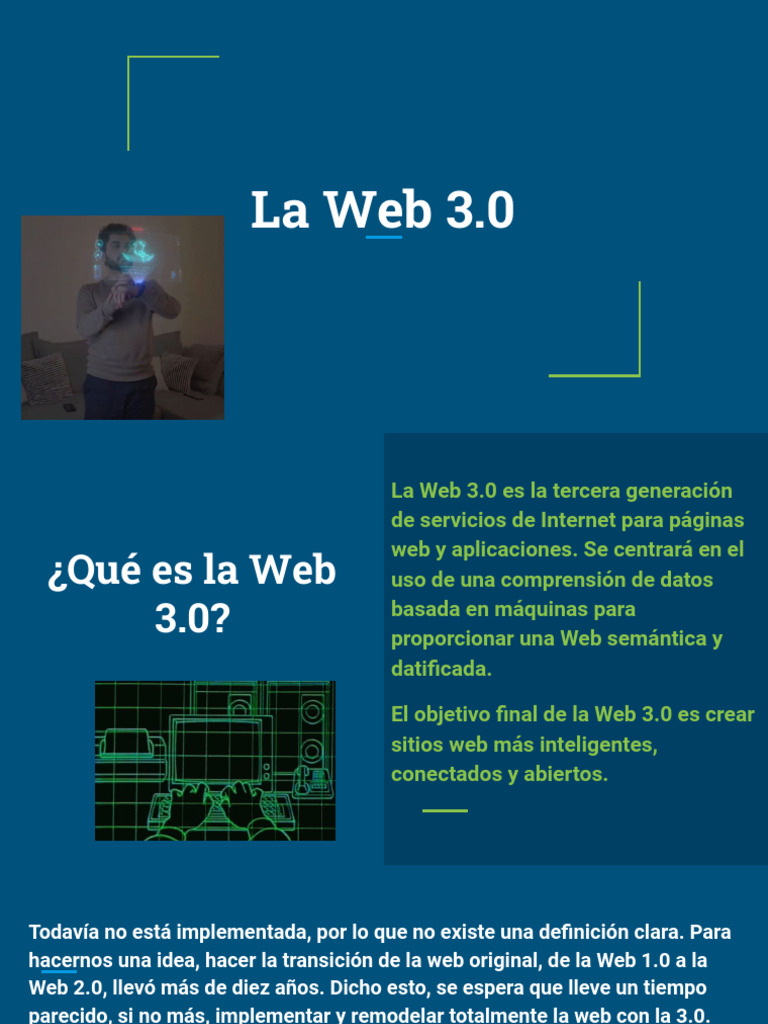 La Web 3.0 | PDF | Red mundial | Internet y web