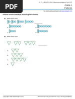 Grade6 Patterns Worksheet Expanded | PDF