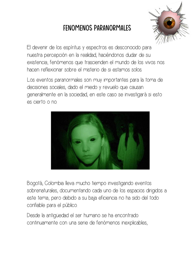 Fenómenos y creencias paranormales | PDF | Verdad | Realidad