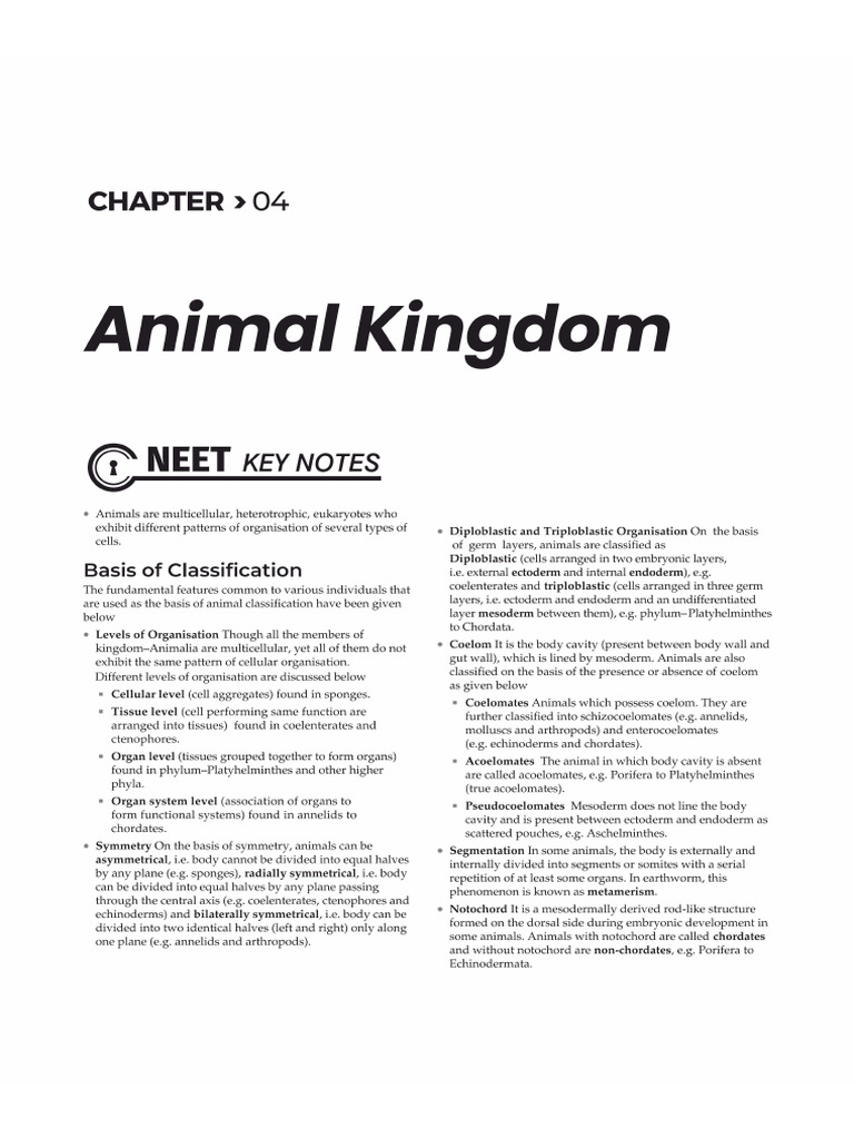 Animal Kingdom | PDF