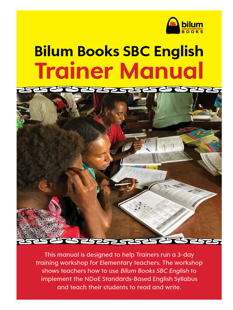 SBC English Trainer Manual | PDF | Phonics | Reading Comprehension