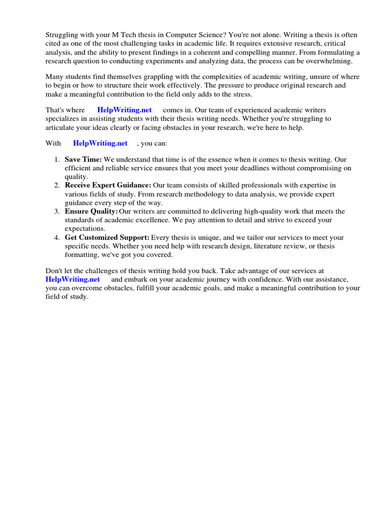m Tech Thesis Computer Science PDF | PDF | Thesis | Concrete m Tech Thesis Computer Science PDF | PDF | Thesis | Concrete