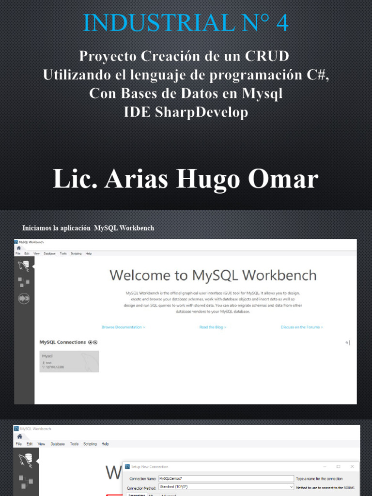 Crud C# | PDF | SQL | Bases de datos