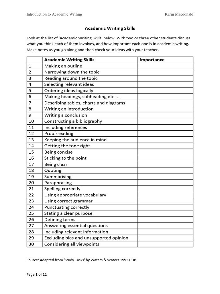 Introduction To Academic Writing | PDF | English Language | Knowledge