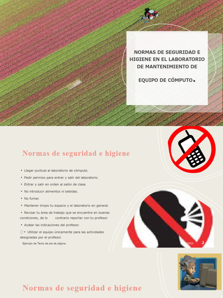 Normas de Seguridad e Higiene en El Laboratorio | PDF
