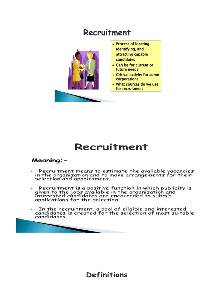 RECRUITMENT | PDF
