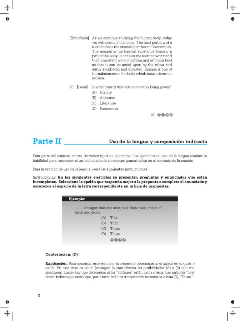 Guía ELASH 2 Only Questions | PDF
