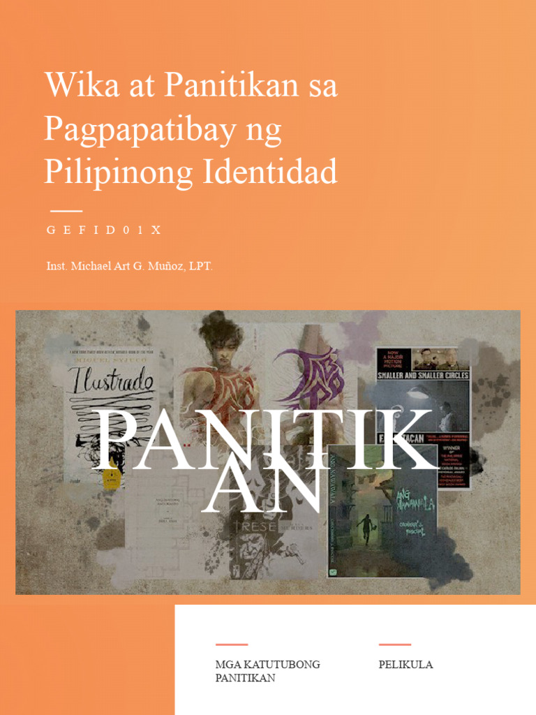 (GEFID01X) Aralin 6 - Katutubong Panitikan | PDF