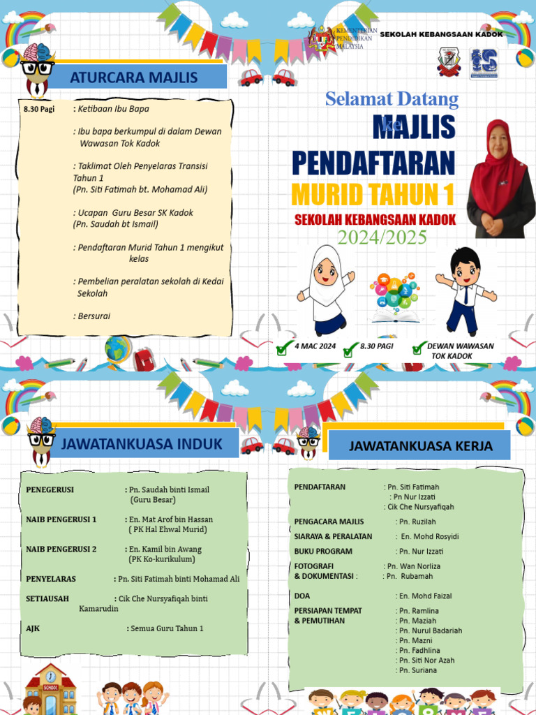 Buku Program Pendaftaran THN 1-Edit | PDF