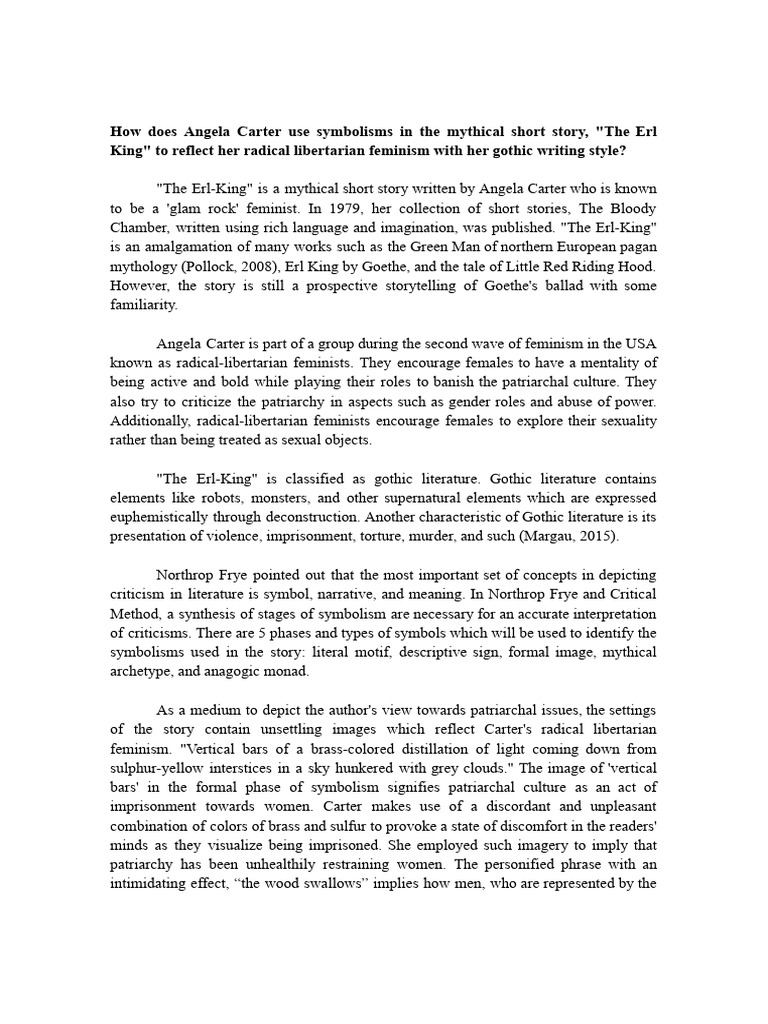 Joy's HL Essay Final Draft | PDF | Feminism | Gender Studies