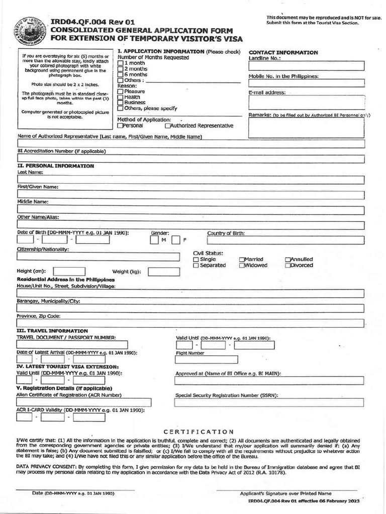 IRD04 QF004 Rev 01 | PDF
