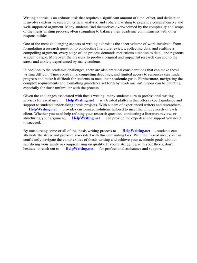 Sample Thesis Notes | Download Free PDF | Thesis | Essays